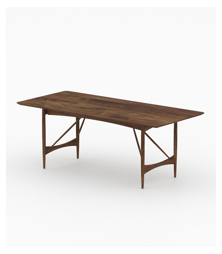 Aviator Dining Table - inspired by mid-century furniture with solid wood
