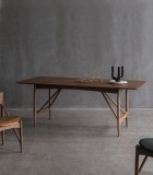 Aviator Dining Table - inspired by mid-century furniture with solid wood