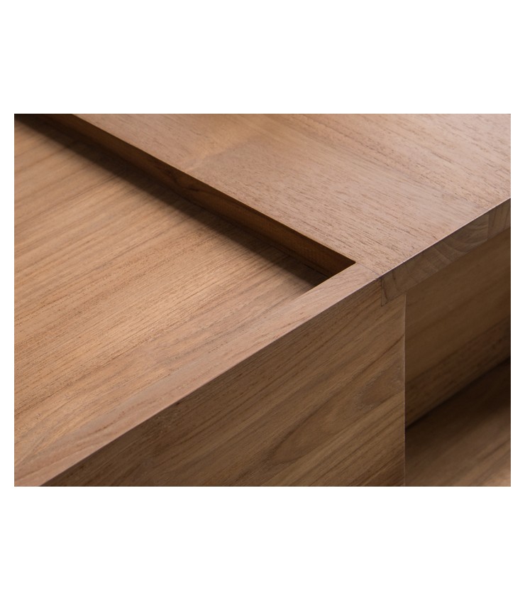 Mapp Coffee Table - Solid Wood, 2 x Soft Closing Drawers