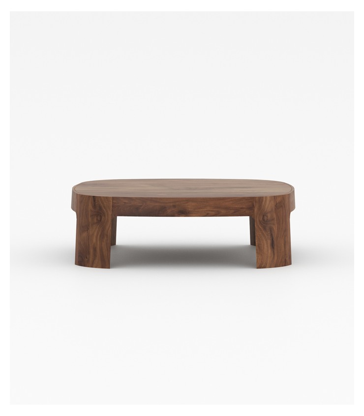 Thumb Coffee Table - Teakwood, Black Walnut, White Oak
