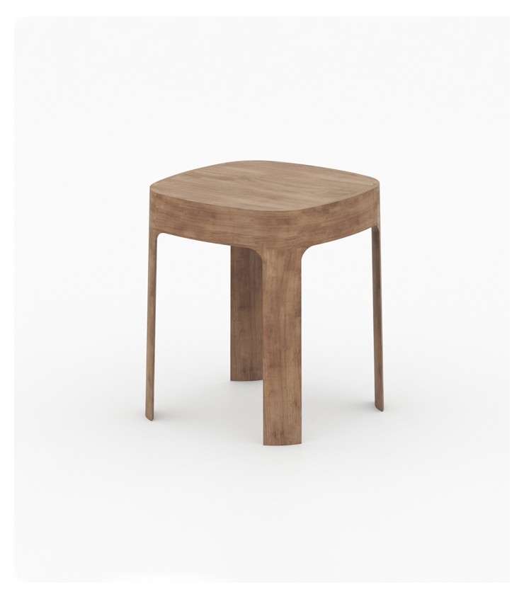 Thumb Side Table / Stool - Natural Water Based Coating